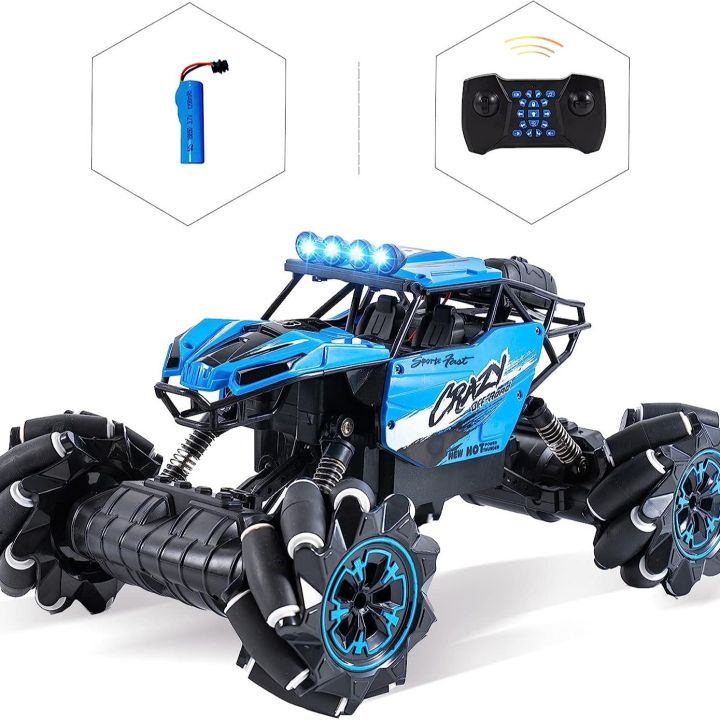 Starpony 1:16 Remote Control Monster Truck for Boys 360° Drift Dance RC ...