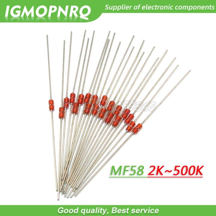 20pcs Thermal Resistor NTC MF58 3950 5% B 2K 5K 10K 20K 50K 100K 200K ...