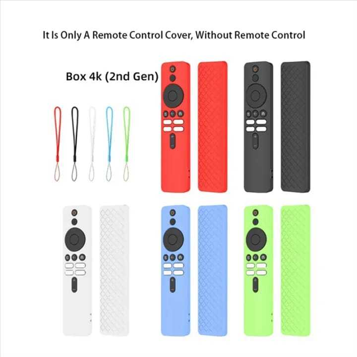remote control case shock proof silicone protective cover lanyard ...