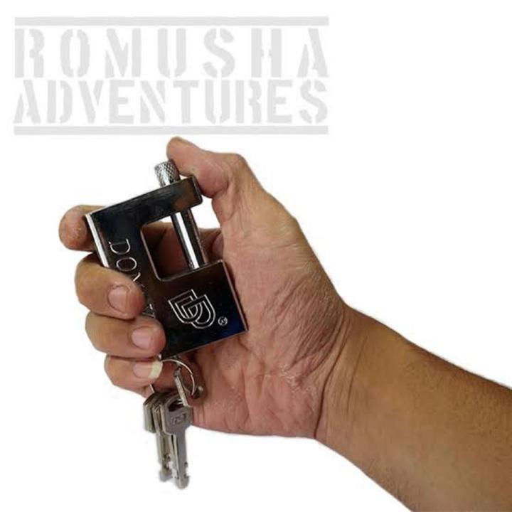 Heavy Duty Dongya Side Key Lock Chrome Silver 50mm | Daraz.pk