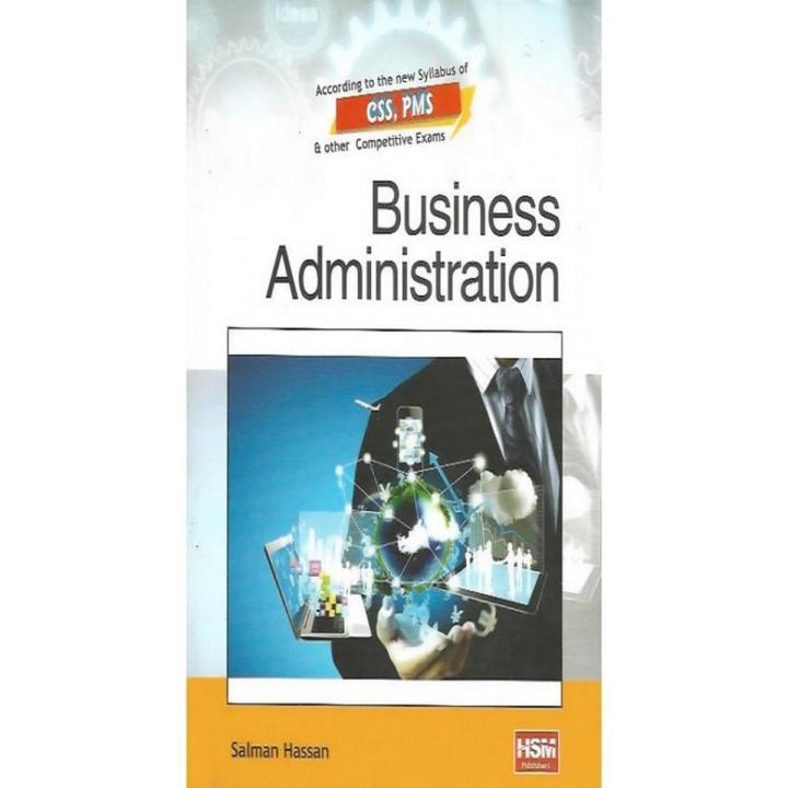 Business Administration (CSS, PMS) By Salman Hassan | Daraz.pk
