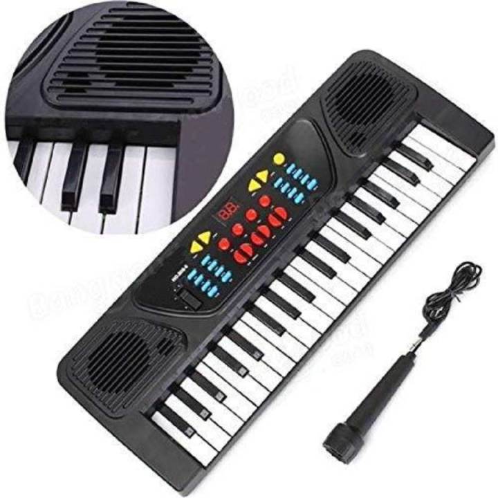 37 Keys Electronic Musical Keyboard With Microphone For Kids | Daraz.pk