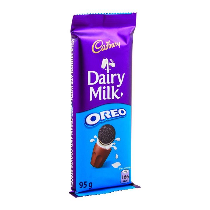 Cadbury Dairy Milk Oreo Chocolate Bar, Imported, 95g | Daraz.pk