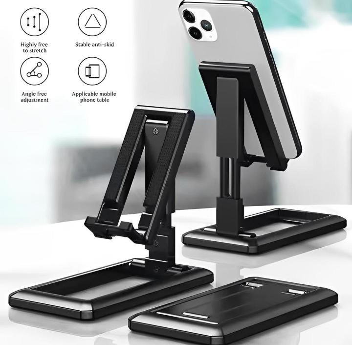 Premium Black ABS Plastic Tripod Stand - 1 Pcs | Daraz.pk