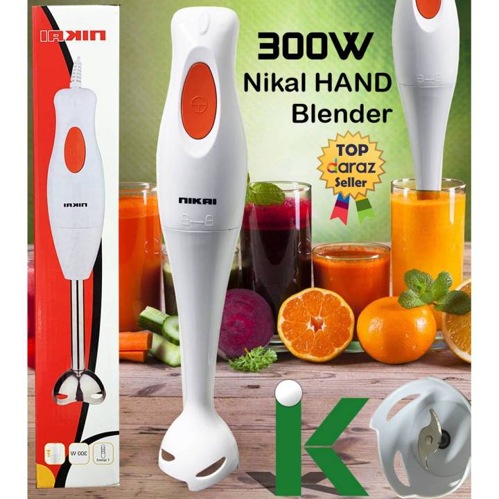 Nikai Electric Hand Blender Stick 300W By G N Direct | Daraz.pk
