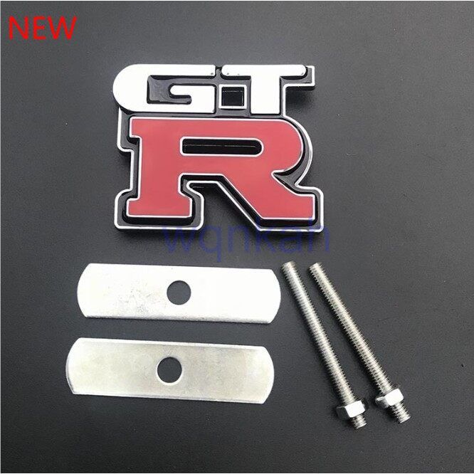 GTR Logo Front Grille Emblem Badge Sticker Decal For Nissan Nismo ...