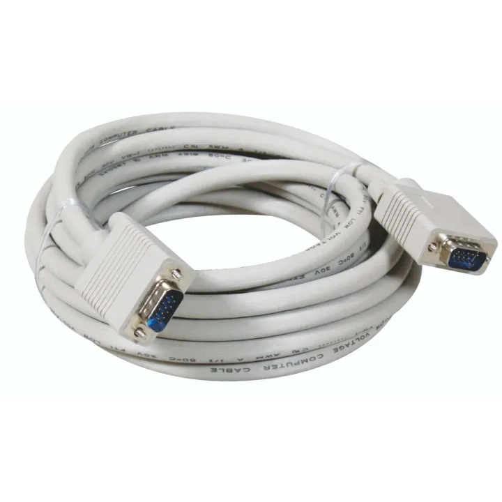 Vga Cable Male To Male OD 8MM 20m | Daraz.pk