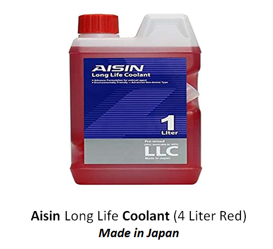 AISIN COOLANT (Red 4 Liter) Long Life Coolant (Made in JAPAN) | Daraz.pk