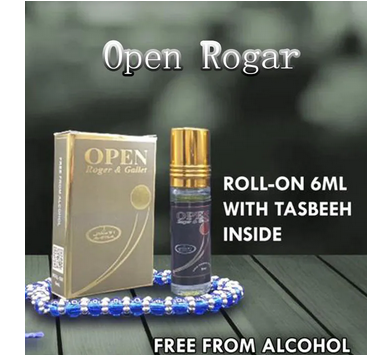 OPEN GOLD - Non Alcoholic Concentrated Attar Perfume Oil - 12ML - 6ML ...