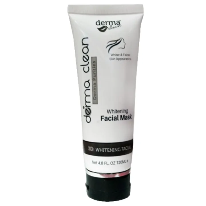 Derma Clean 3D Whitening Facial Mask – 120ml | Brightening & Refreshing ...