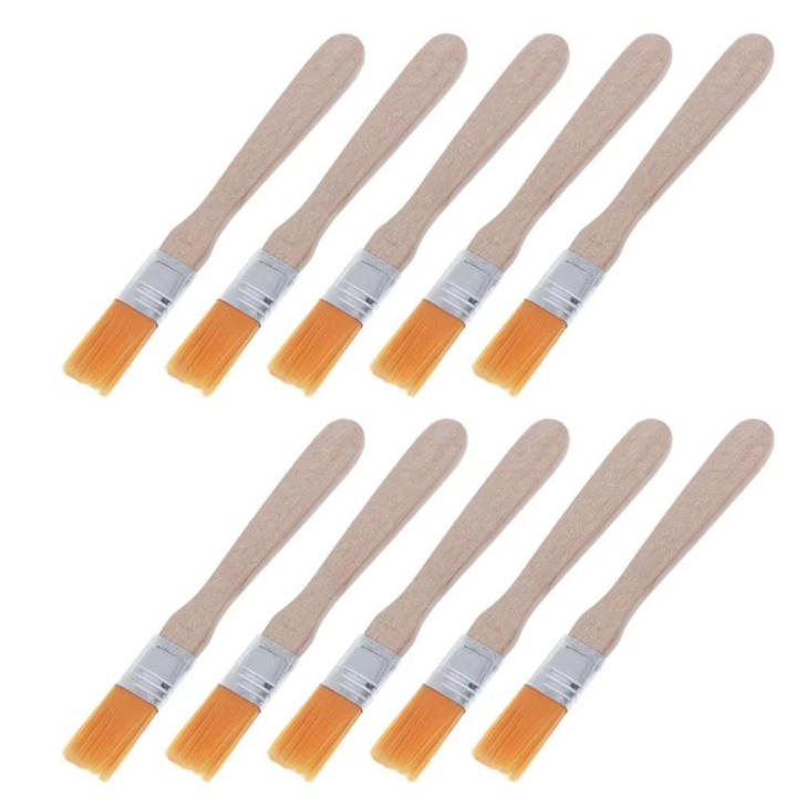 Wooden Handle Paste Brush Soft Solder Brush Ergonomic Sturdy for ...