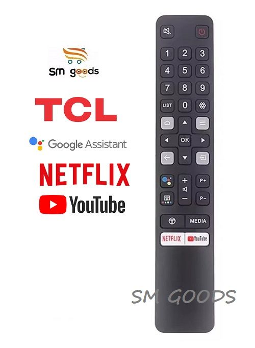 TCL Smart Android LED TV Remote Control With Voice Cammand & Netflix ...