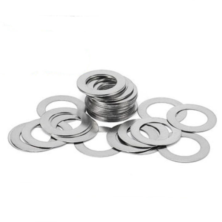 20pcs Din988 M9 M10 M11 M12 M13 Thickness 0.1mm 0.2mm 0.3mm 0.5mm 1mm Stainless Steel Flat ...