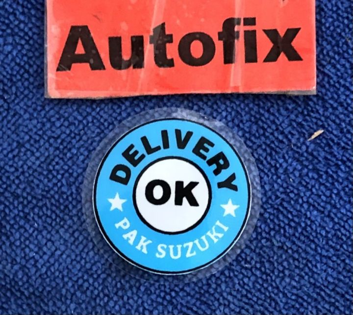 Suzuki Wind Screen PDI OK 1.5 Inches Sticker 01 PC | Daraz.pk