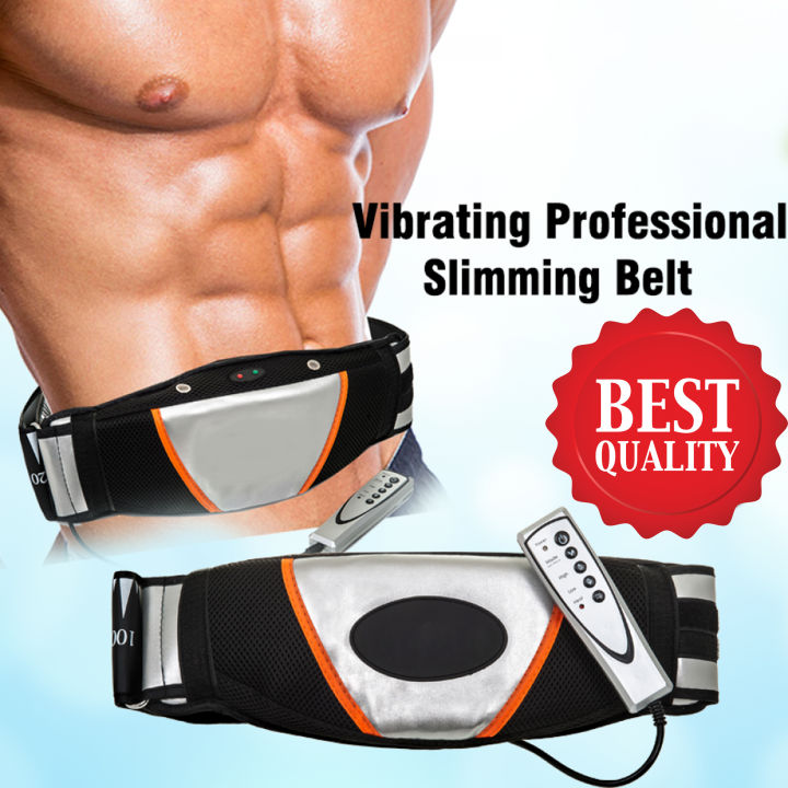 Vibro Slimming Massage Belt - Electric Vibrate Waist Exercise Leg Arm ...