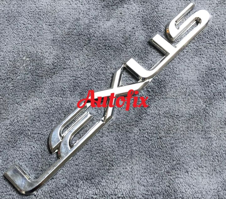 Toyota LEXUS Rear Plastic Emblem Silver Chrome (Local) 01 PC | Daraz.pk