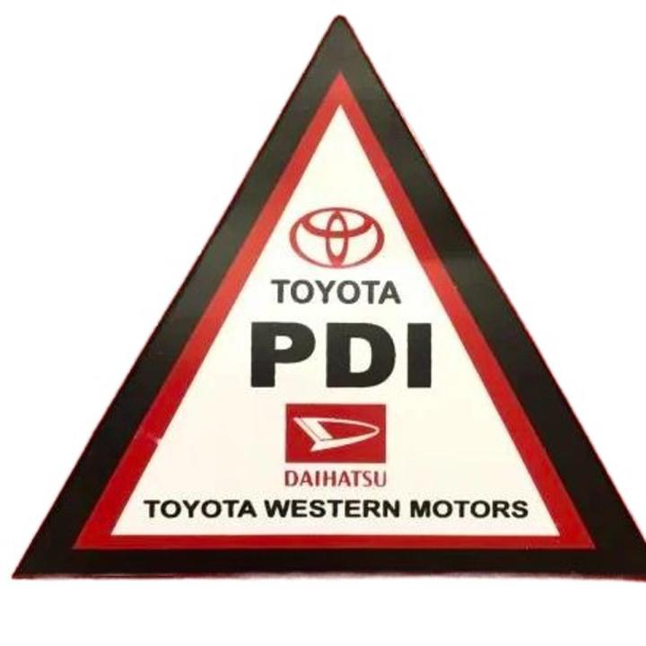Toyota pdi ok wind screen sticker | Daraz.pk