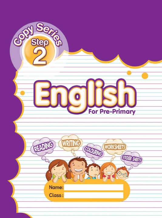 English Copy Step 2 for Pre-Primary (Elite Series) - Premium ENGLISH ...