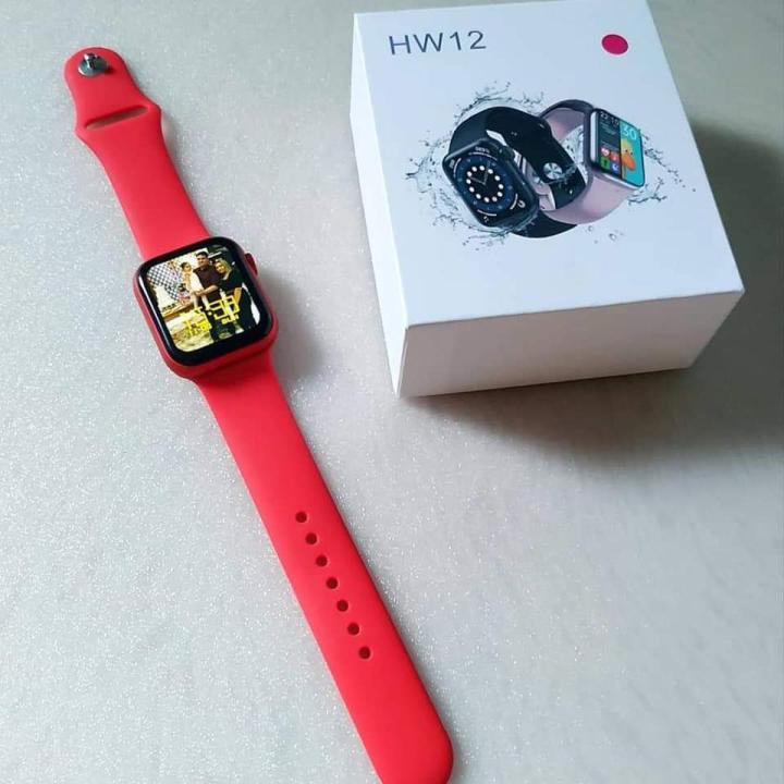 HW12 Smart Watch 38-40mm Full Screen With Rotating Key Heart Rate ...