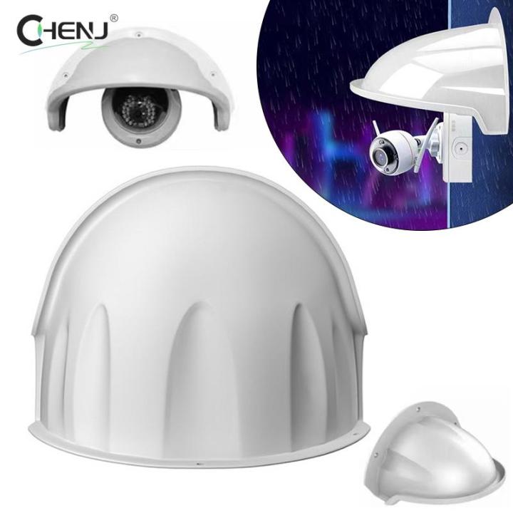 Rain Sun Shield Weather Cover Anti Glare Side Bracket Cctv Turret Dome ...