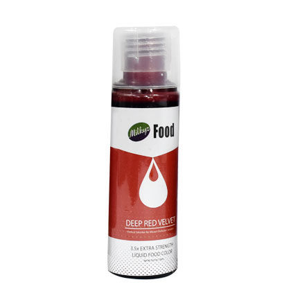 Liquid Food Color Deep Red Velvet 120ml Bottle | Daraz.pk