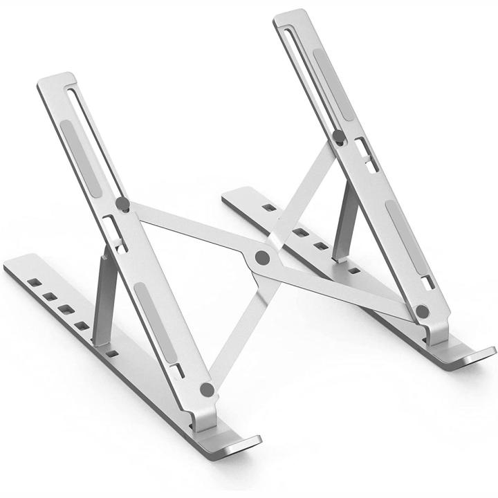 ENRG Portable Aluminum Foldable Laptop Metal Stand Hinge Adjustable ...