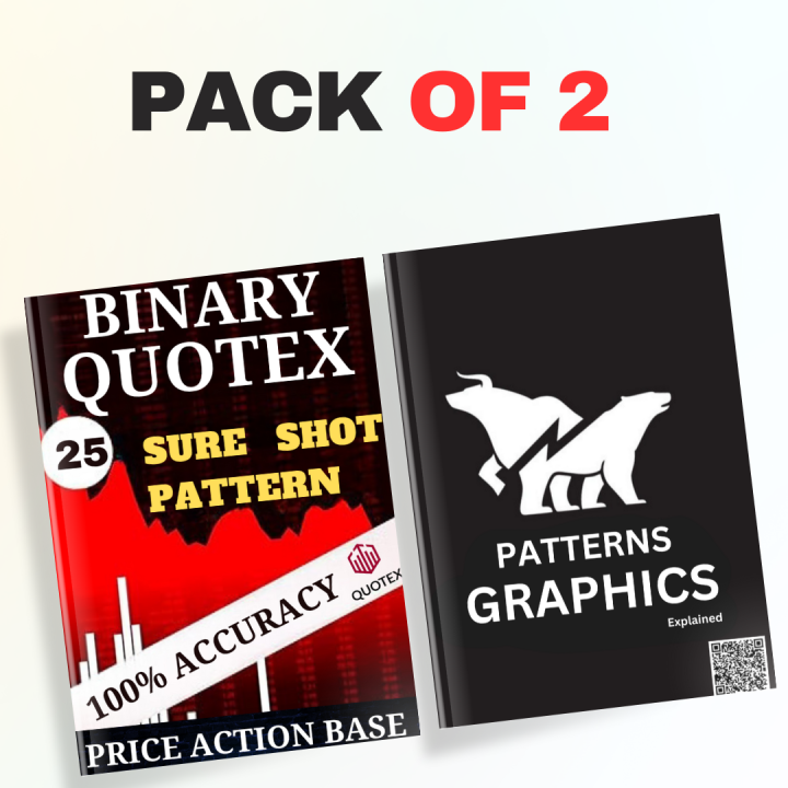 Pack Of 2 Book - Binary Quotex 25 Sure Shot Pattern - Pattern Graphics ...