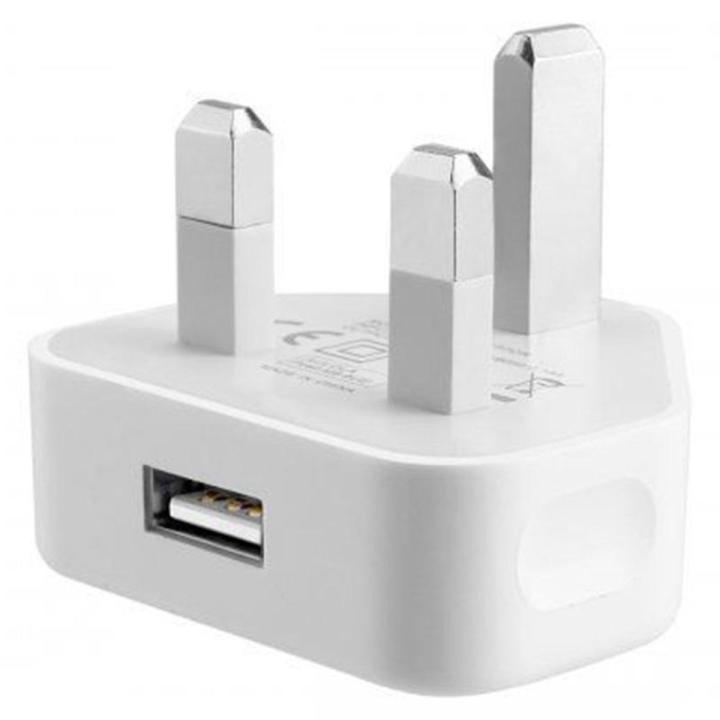 Universal Usb Uk Plug 3 Pin Wall Charger Adapter With Usb Ports Travel ...