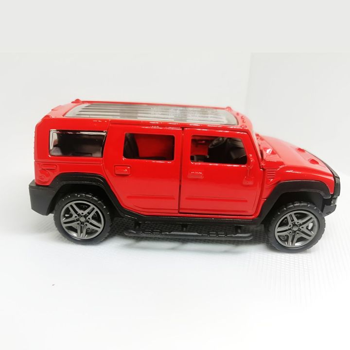 Hummer H2 Diecast Alloy Metal Toy Car – 1:32 Scale Model, Pull-Back ...