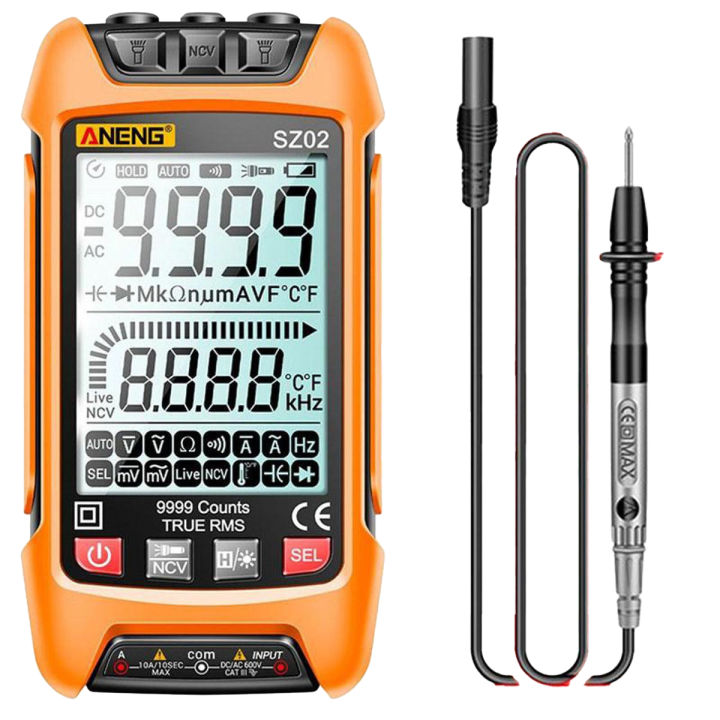 Large Screen Digital Multimeter Electrical Meter Tester Multitester ...