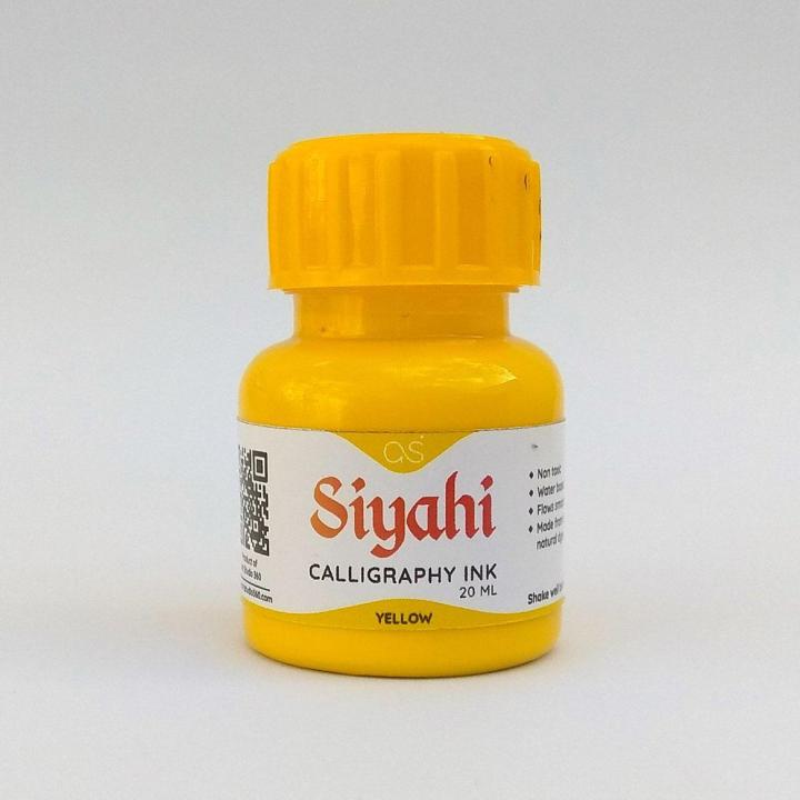 Siyahi - Yellow ink for Urdu and Arabic Calligraphy | Daraz.pk