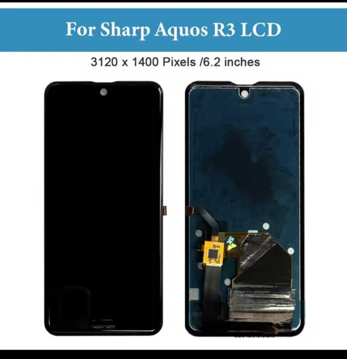 6.2" LCD For Sharp Aquos R3 LCD Display Touch Panel Digitizer Assembly ...