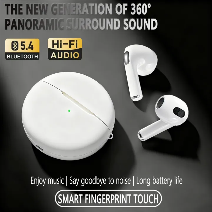 The PRO6 smart Bluetooth earbuds feature colorful mini ear tips ...