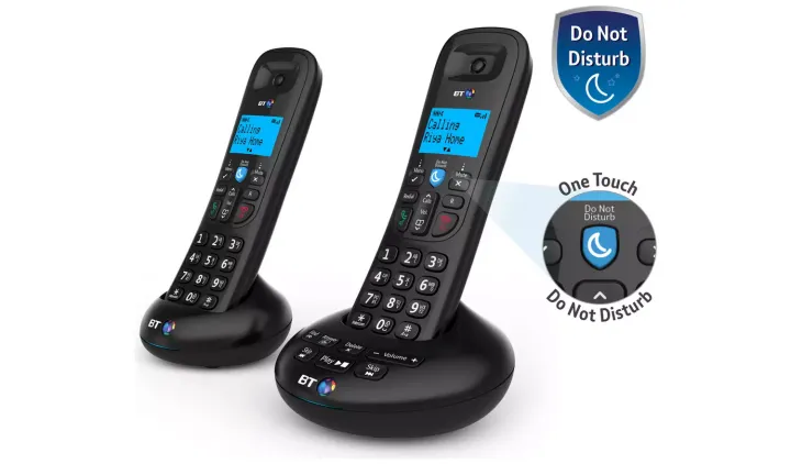 BT 3570 PTCL Wireless landline phone plus intercom with Answering Machine, Caller ID, Phone Book ...