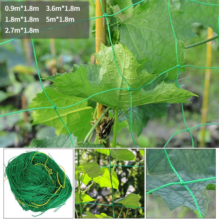 Garden Climbing Net Plants Flower Vine Netting Strong Nylon Trellis For ...