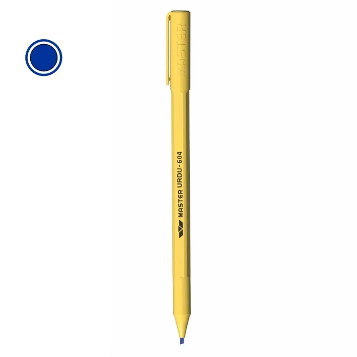 Master Qalum Urdu Calligraphy Marker # 604 - Pack of 10 Qalam Cut ...