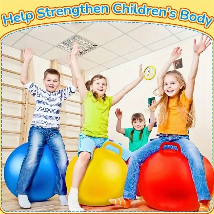KIDS HOPPERS, HORSE, CAR, HOP BALL/JUMPING BALLS - RANDOM COLOURS ...