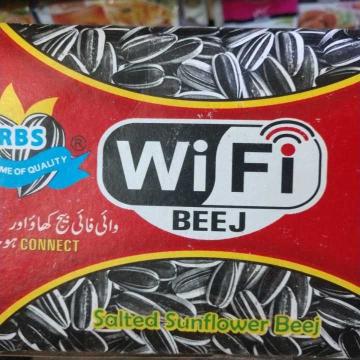 Wifi BEEJ Salted Sunflower Beej (24 PCS BOX) | Daraz.pk