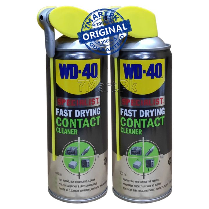 WD-40 Two Electrical Contact Cleaner 400 ml | Daraz.pk