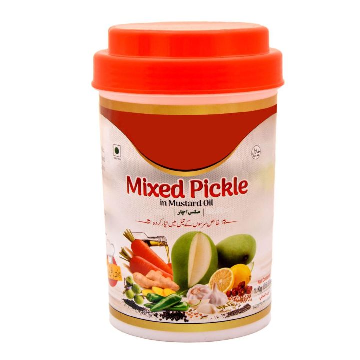 MIXED PICKLE IN OIL Multani Mixed Pickle (1kg) Achar mix Achar Masla ...