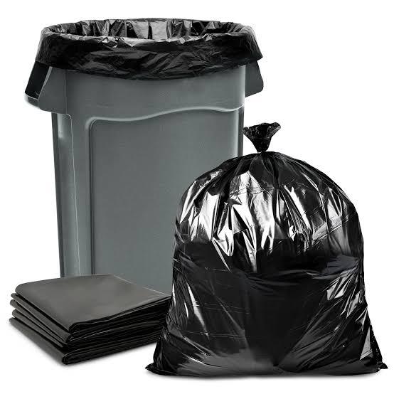 (All Sizes Available) Garbage Bags for Dust Bins Pure Plastic High ...