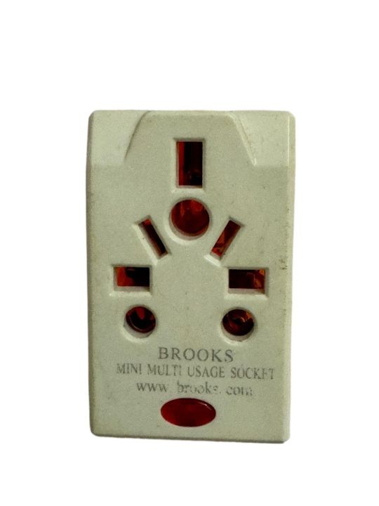 BROOKS 5 in 1 Multi Power plug/Socket 15 A | Daraz.pk