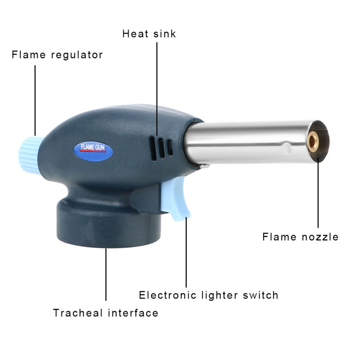 30 Day Warranty Portable 1300 degrees Celsius Gas Torch Flame Burner ...