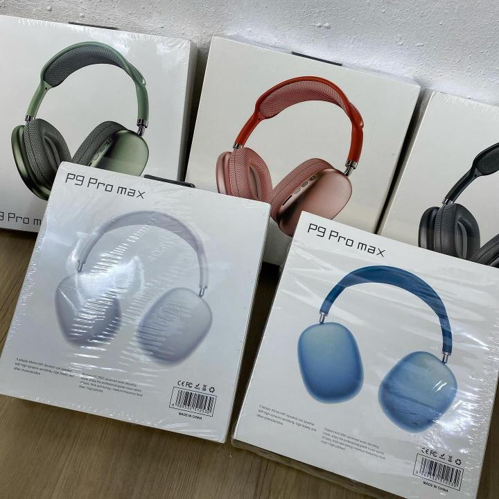 P9 Pro Max Wireless Stereo Headphones With Mic, Active Noice Canceling ...