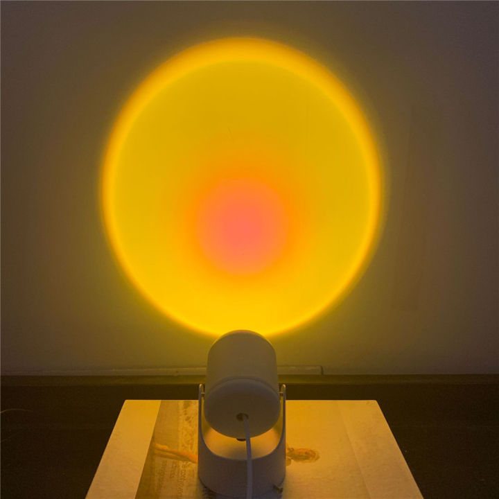 USB Italy style sunset light sunset light floor table lamp living room ...