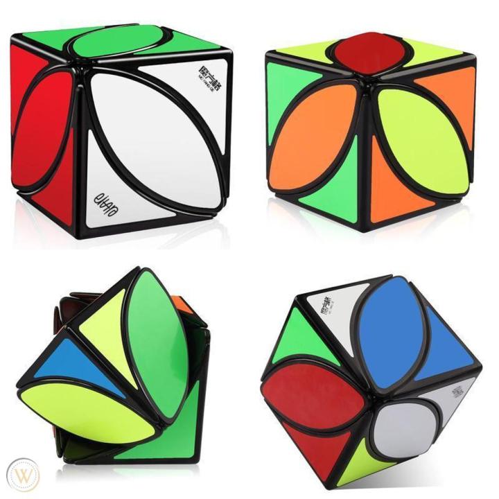 Qiyi Magic Square Maple Leaf Ivy Rubik's Cube Curved Inclined Shaped ...