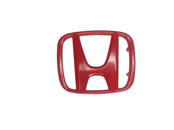 Red Color Honda Civic Reborn H Plastic logo with Pins For Steering ...