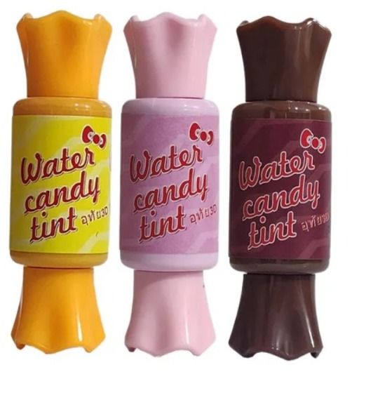 Warda Beauty Set Of 3 Water Candy Lip Tint Fruity Flavor Liptint For ...