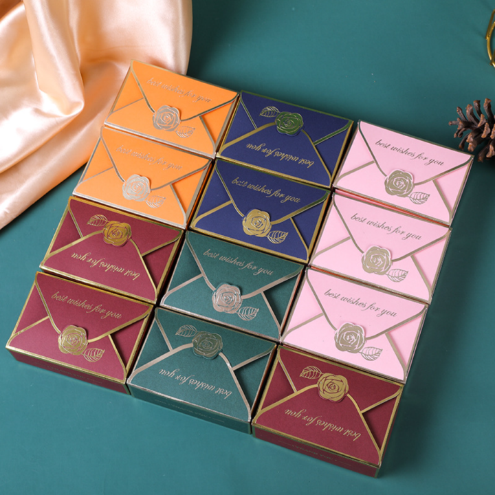 Decorative Gift Boxes Candy-Friendly Envelope Style Luxury Packaging ...