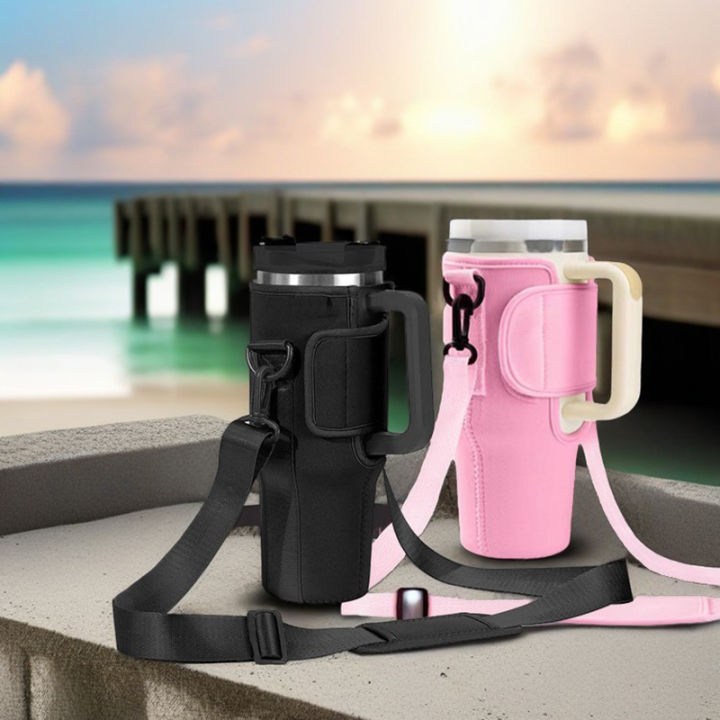Water Bottle Carrier Bag for Stanley 40/30 oz Tumbler Purse Holder ...